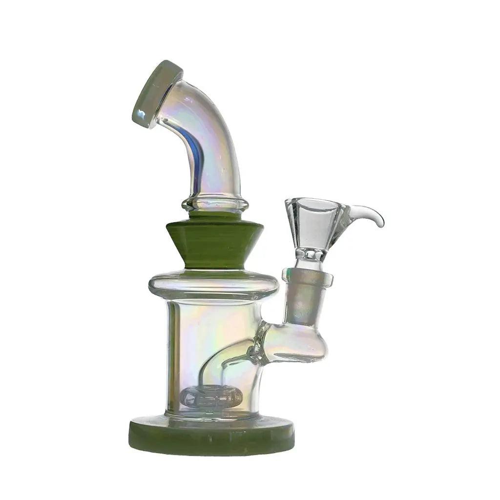 Dab Rig | 7" Compact Showerhead Percolator - SmokeMEGA