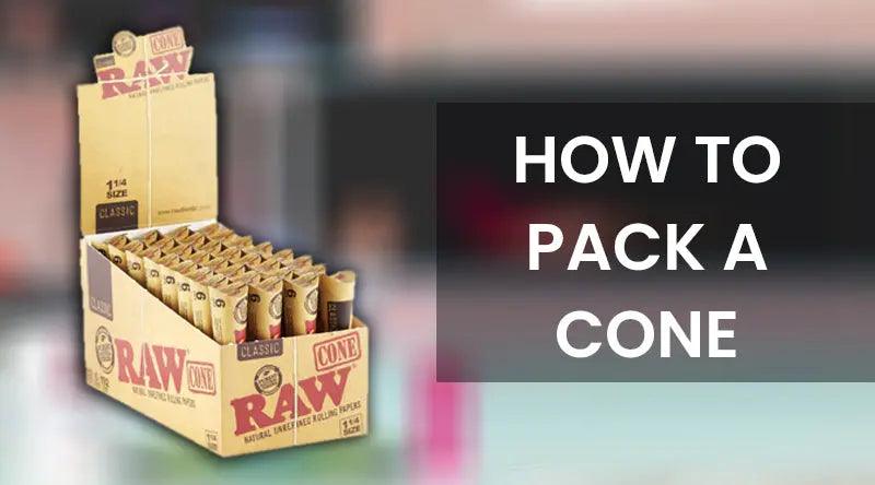Learn How To Pack A Cone in just few simple step-Smoke Mega