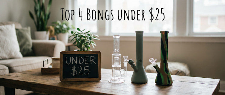 Top 4 Bongs Under $25 - Great Quality, Premium Look
