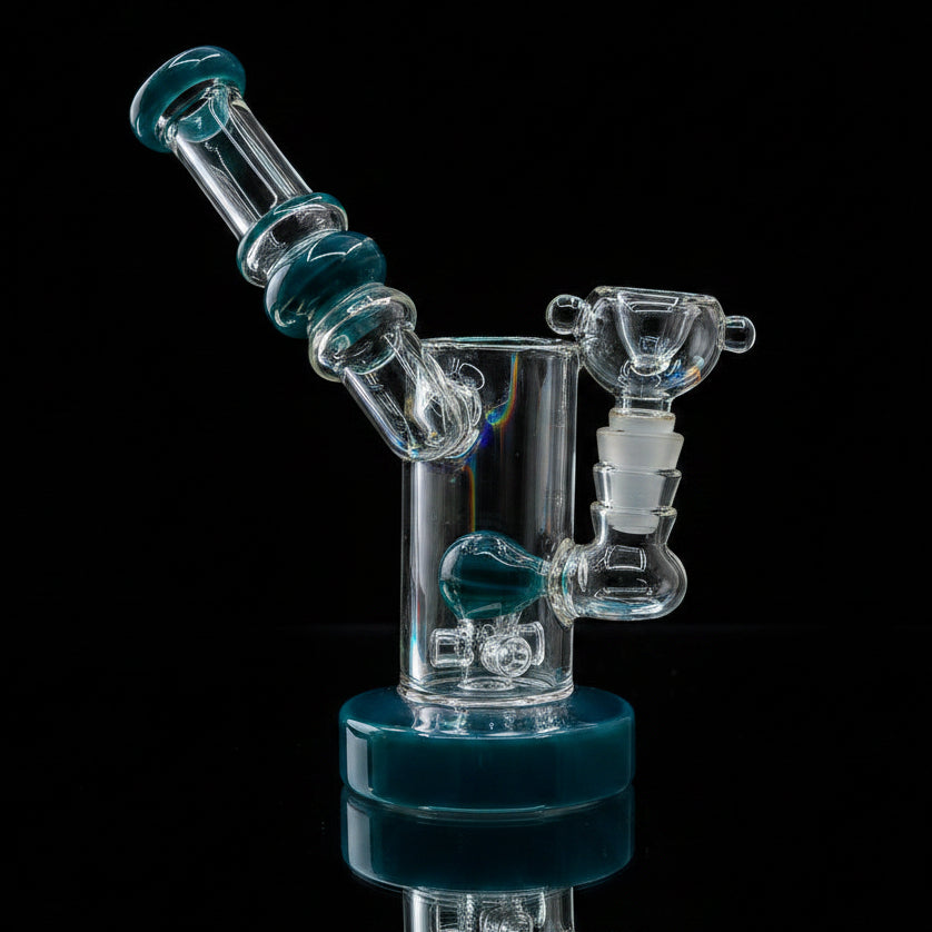 7 Inch Showerhead Dab Rig | Premium Quality Side Card Design