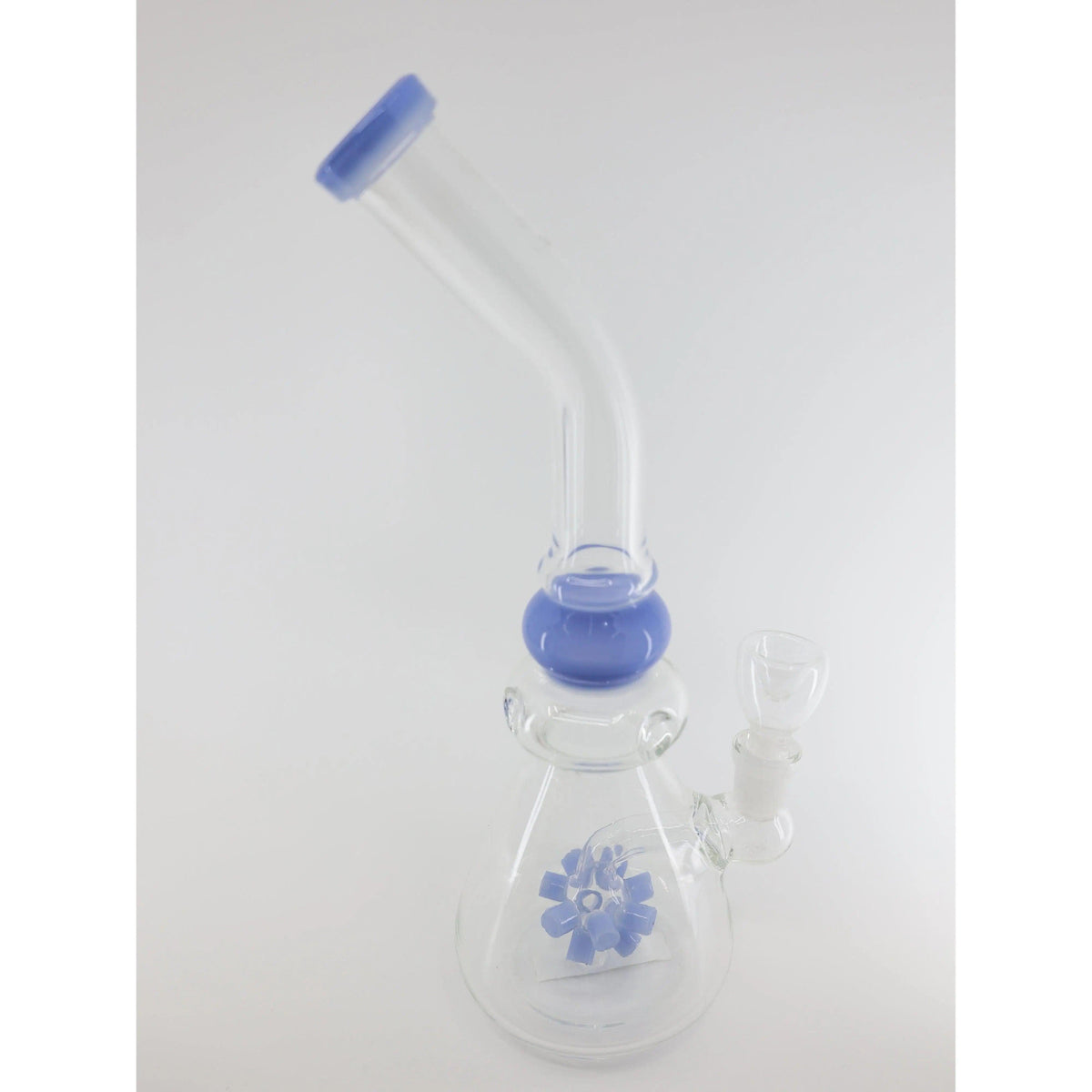 Dab Rig | 10" Bent Mouth Sea Mine Perc - SmokeMEGA