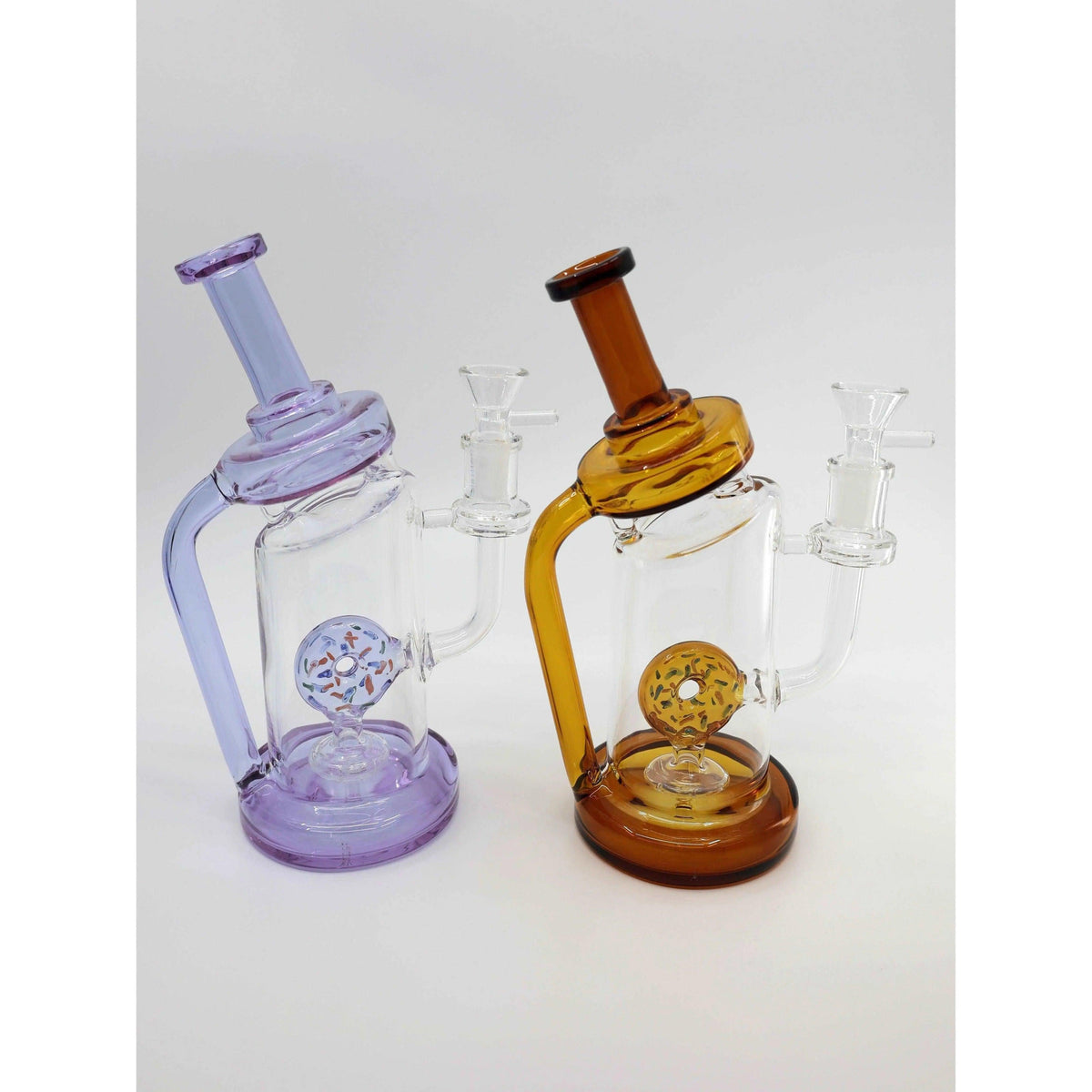 Dab Rig | 8.5" Donut Shape Dab Rig - SmokeMEGA