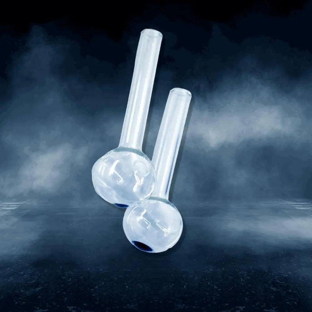Buy Blue Dot Oil Burner Pipe - Pyrex Glass Pipe
